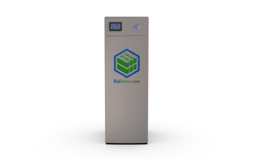 Solar Off-Grid Lithium Battery Banks | BigBattery