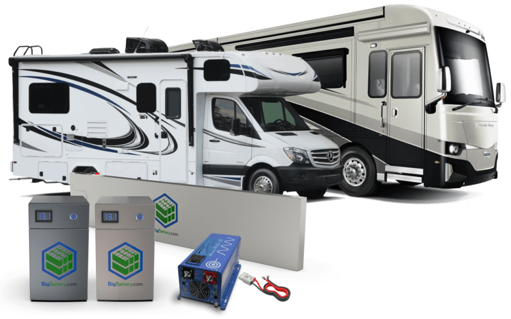Lithium-ion RV Trailer Batteries | BigBattery | Your Source For Power