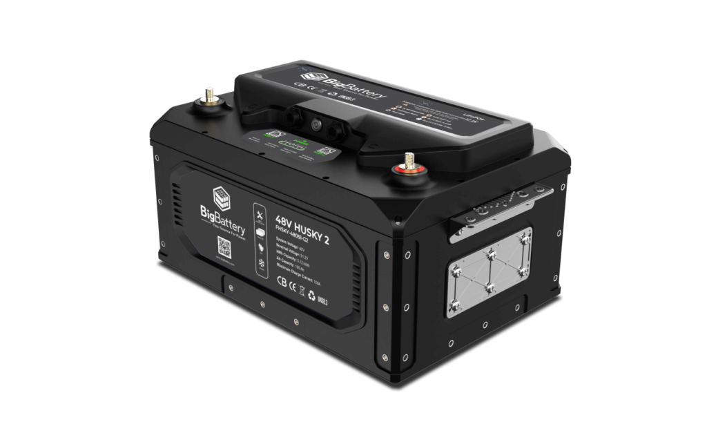 48V HUSKY 2 - LiFePO4 - 100Ah - 5.12kWh - BigBattery.com
