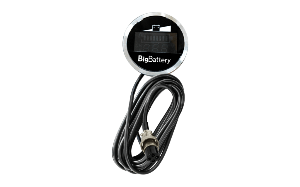 36V and 72V Raptor 2 Battery Capacity Meter - BigBattery.com