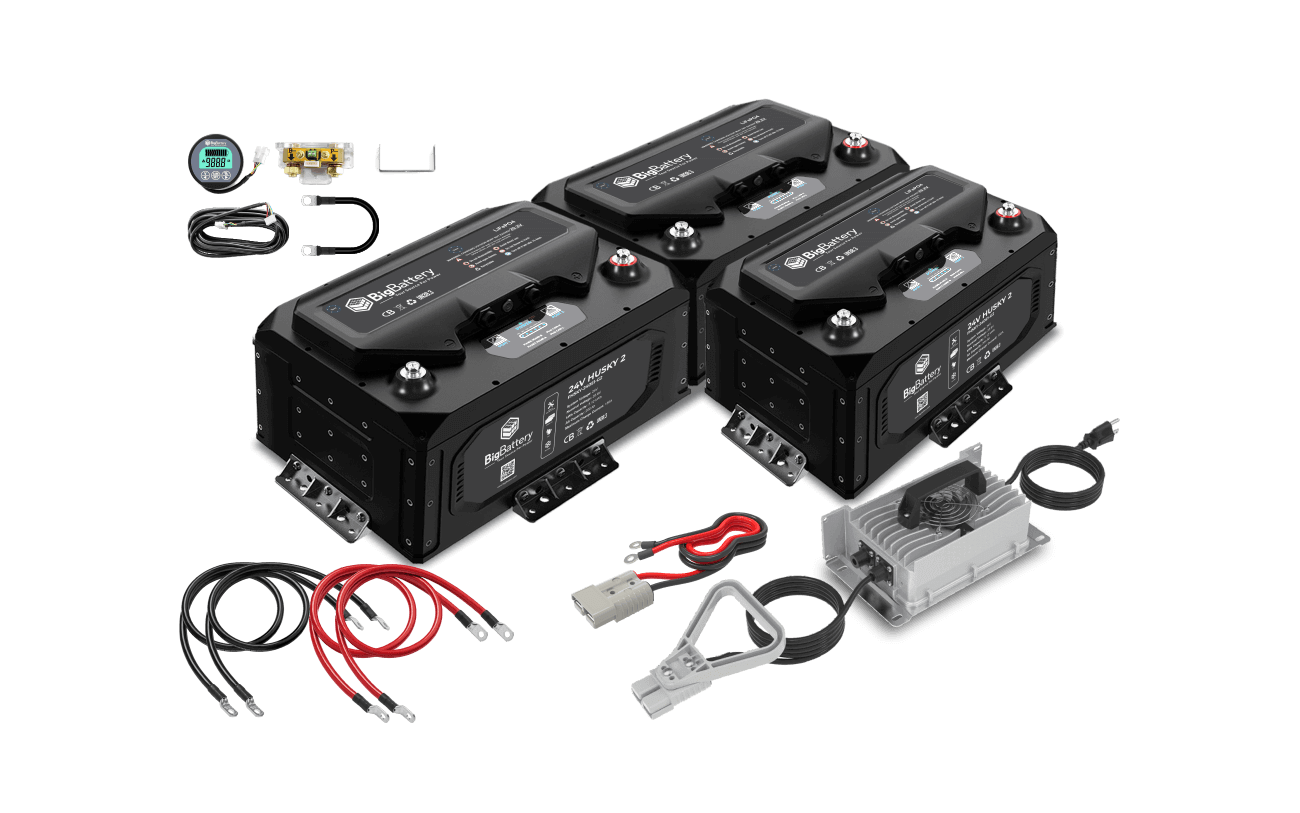 24V 3X HUSKY 2 KIT - BigBattery.com