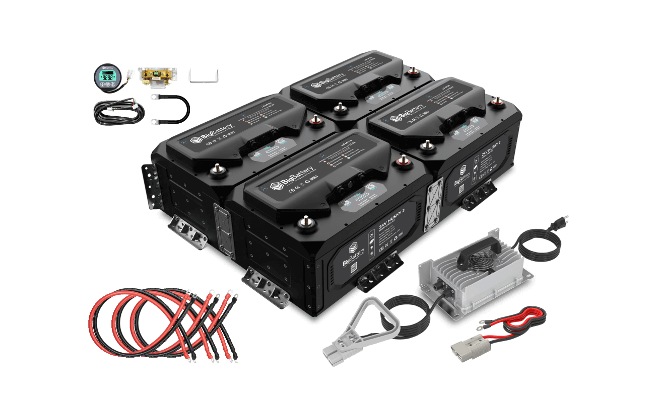 24V 4X HUSKY 2 KIT - BigBattery.com
