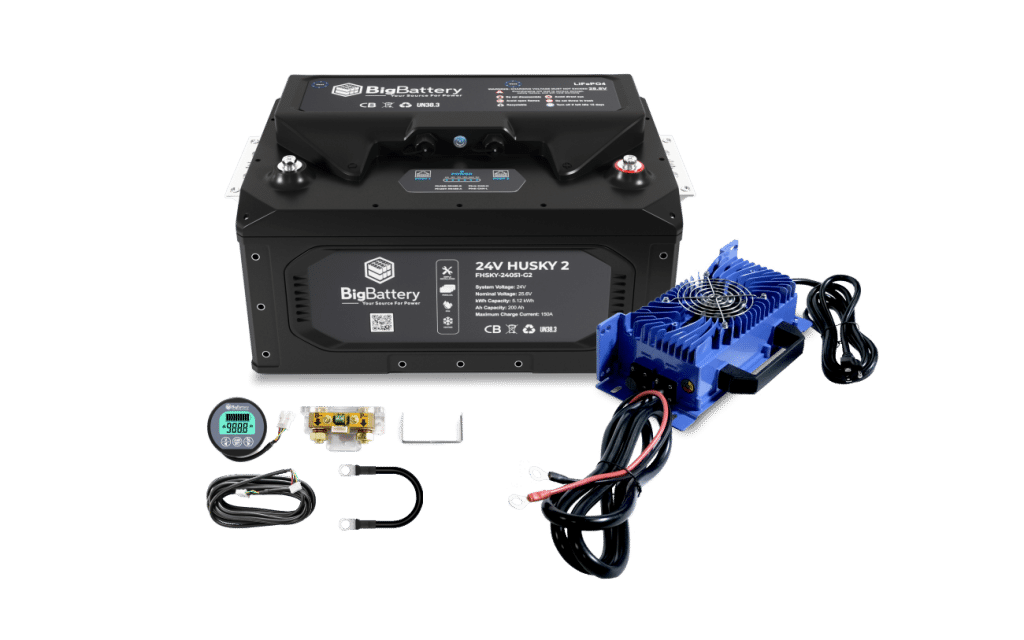 24V HUSKY 2 INV KIT - BigBattery.com