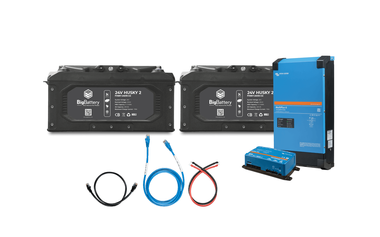 24V 2X HUSKY 2 KIT - Victron - BigBattery.com