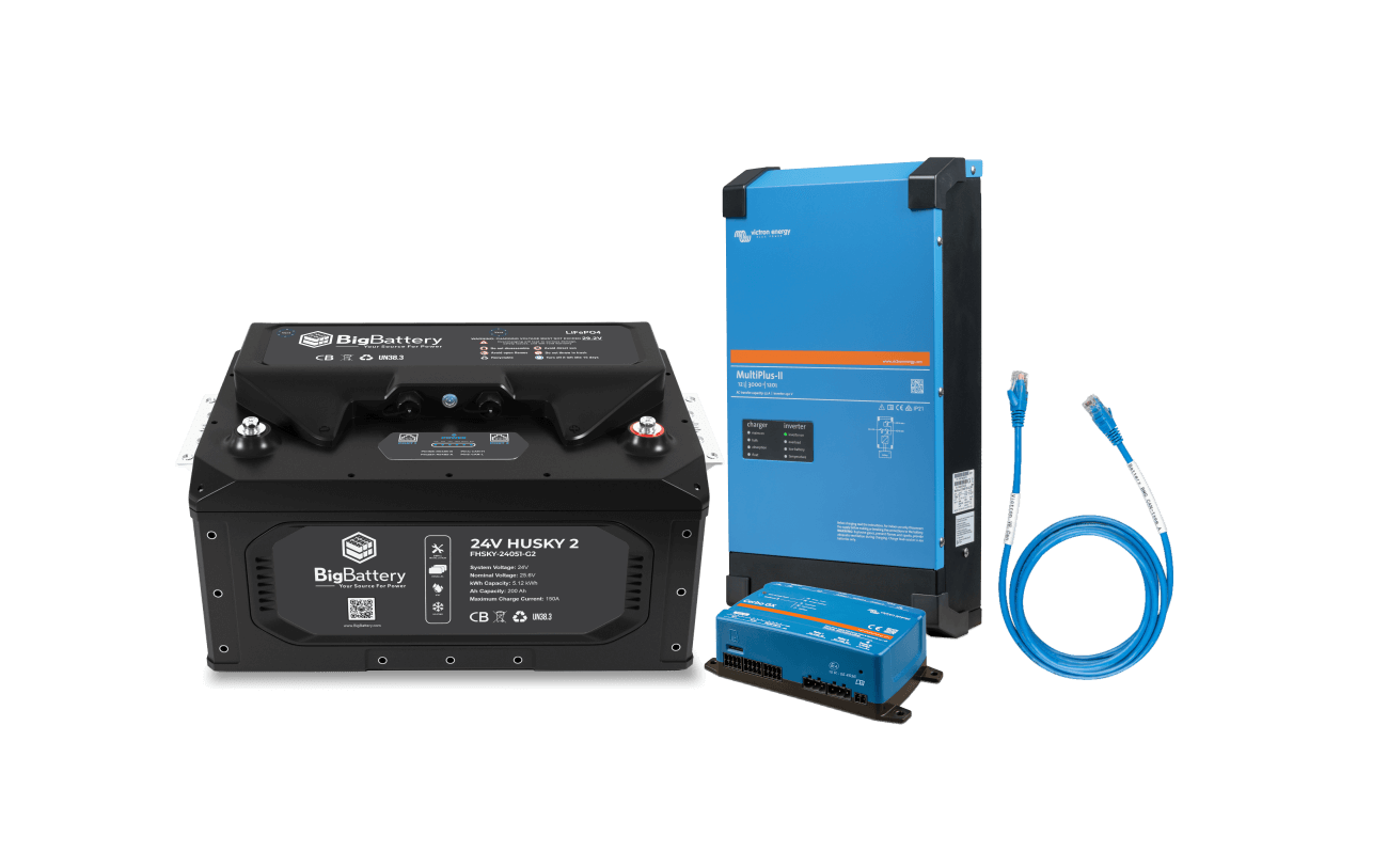 24V 1X HUSKY 2 INV KIT - Victron - BigBattery.com